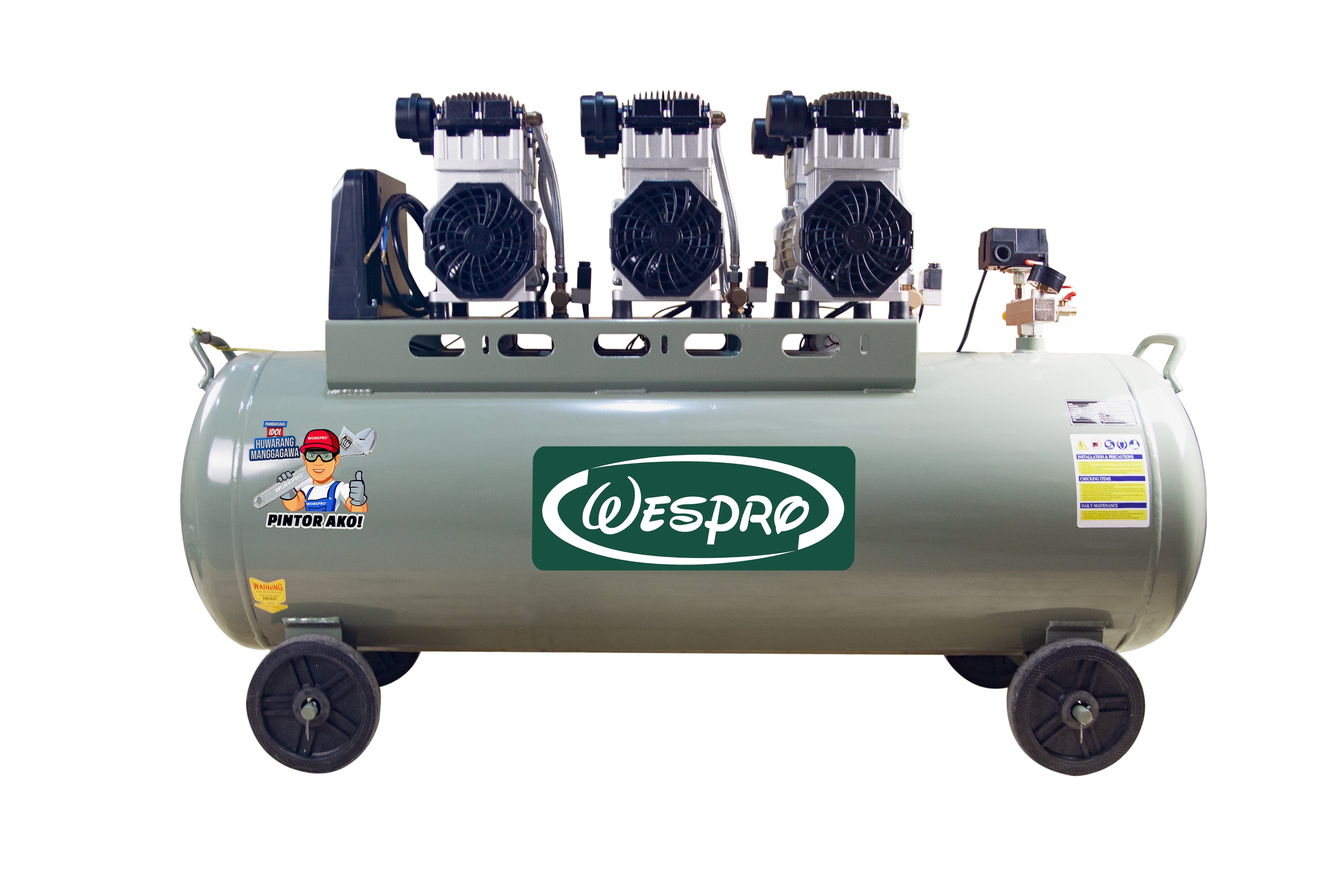 Wespro Oilless/Silent Type Air Compressor — SEPTFOUR INDUSTRIAL SUPPLY