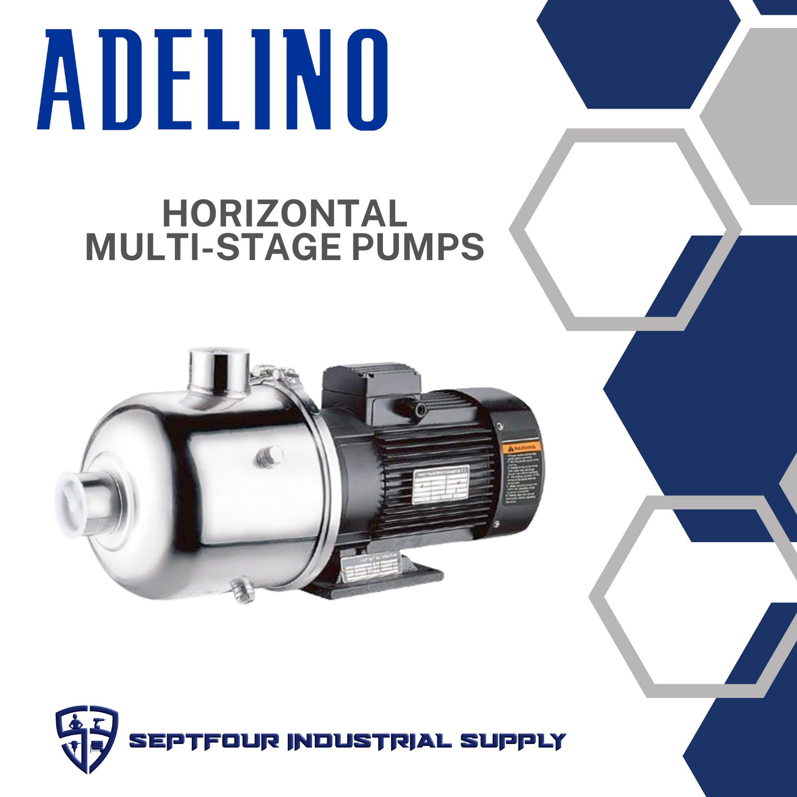 Adelino Horizontal Multi-Stage Centrifugal Pumps (BW) — SEPTFOUR ...