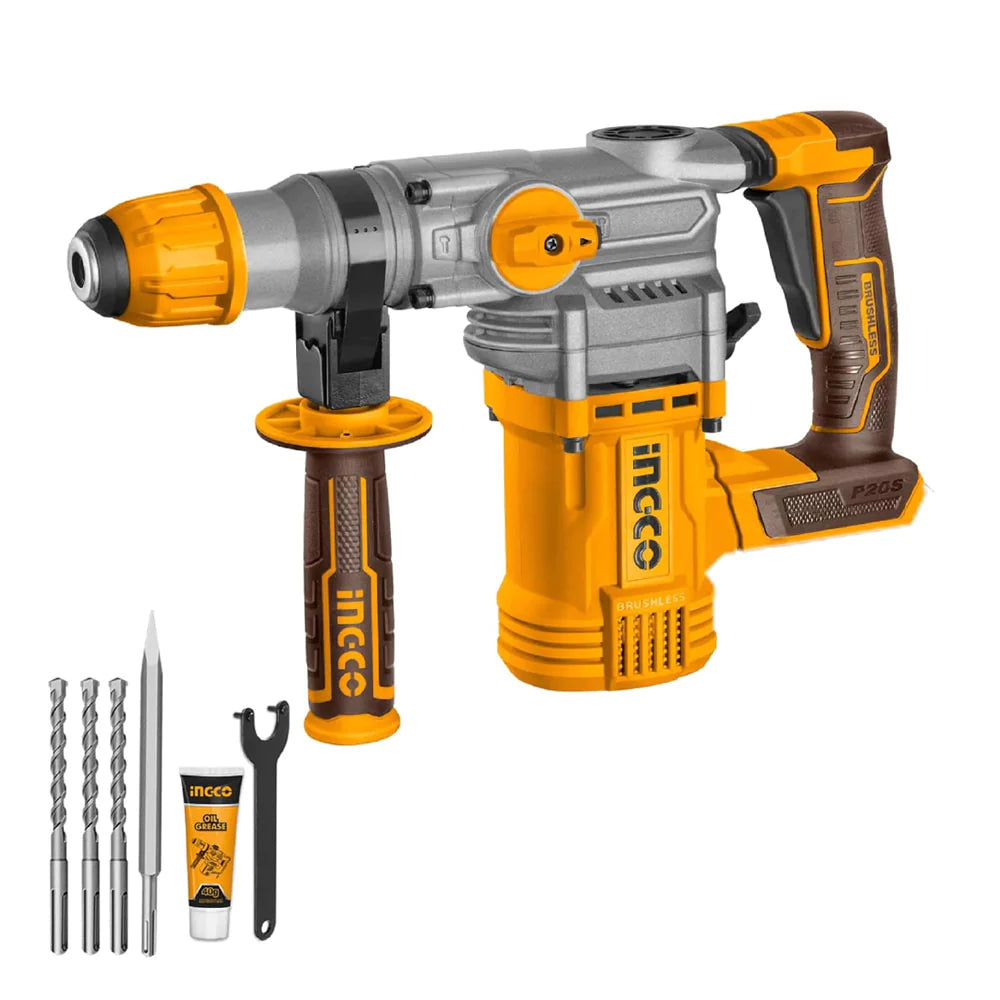 Ingco 20V Li-Ion Cordless Rotary Hammer CRHLI20288 — SEPTFOUR ...