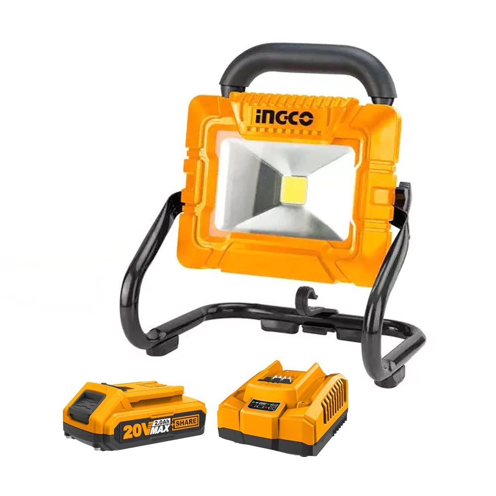 Ingco 20V Li-Ion Cordless Portable Work Lamp CWLI20258 — SEPTFOUR ...