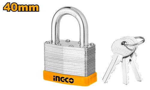 Ingco Laminated Padlock DLPK0401 — SEPTFOUR INDUSTRIAL SUPPLY