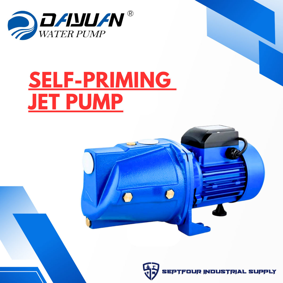 Dayuan Self-Priming Jet Pump with Bladder /Pressure Tank (set ...