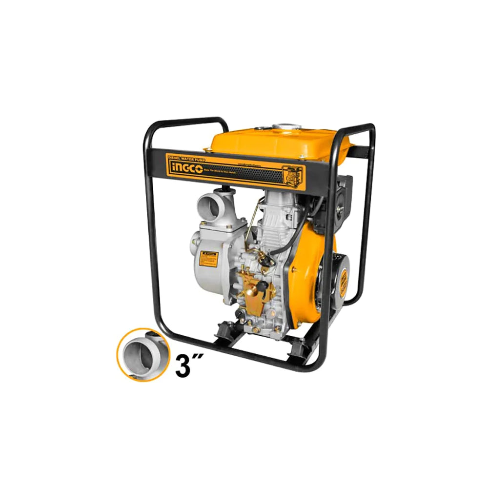 Ingco 3" Diesel Engine Water Pump GEP301 — SEPTFOUR INDUSTRIAL SUPPLY