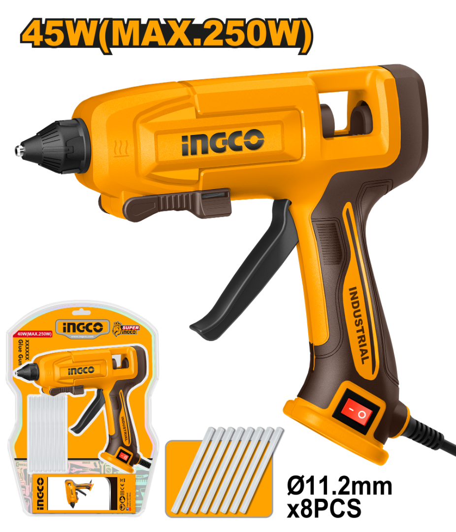 Ingco 45W Glue Gun GG408 — SEPTFOUR INDUSTRIAL SUPPLY