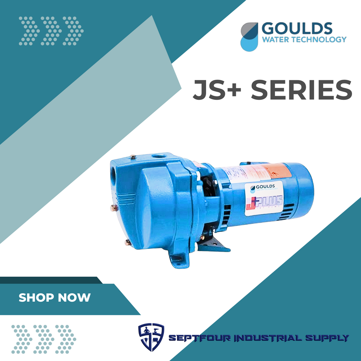 Goulds Shallow Well Jet Pump — SEPTFOUR INDUSTRIAL SUPPLY
