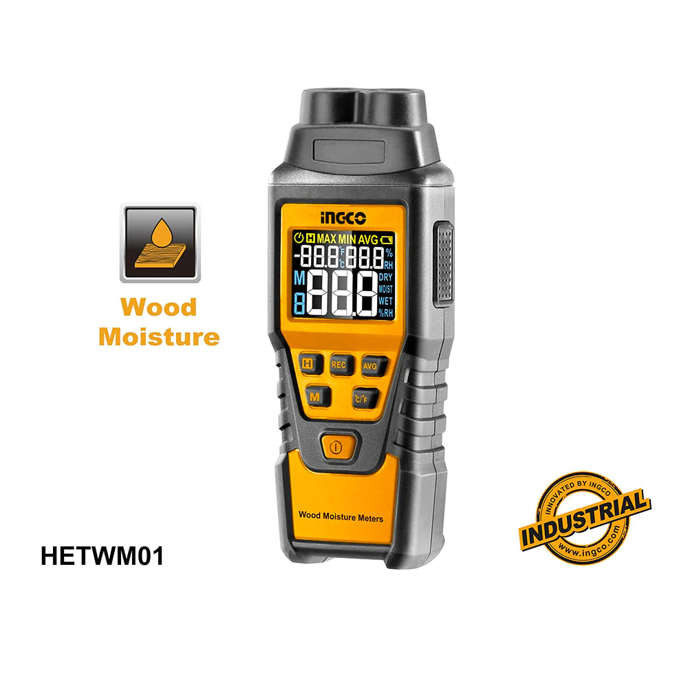 Ingco Wood Moisture Meter HETWM01 — SEPTFOUR INDUSTRIAL SUPPLY