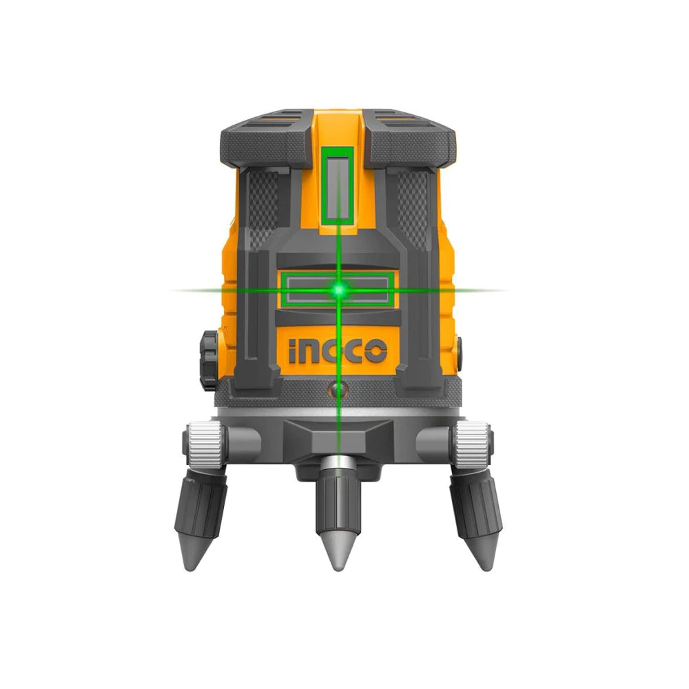 Ingco 0-20m Self-Leveling Line Laser (Green Laser Beams) HLL305205 ...