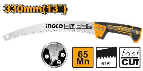 Ingco 13" Pruning Saw HPS33028C — SEPTFOUR INDUSTRIAL SUPPLY