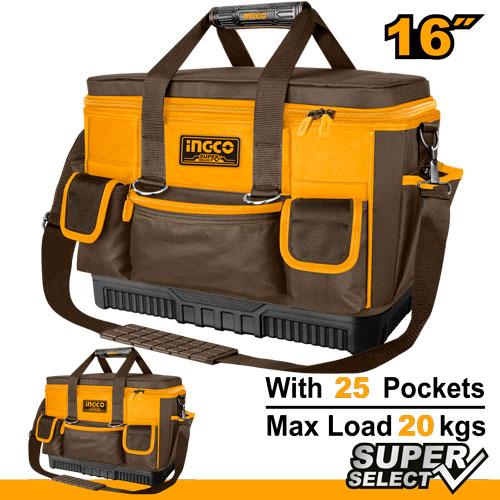 Ingco Tool Bag w/ 25 Pockets HTBG10 — SEPTFOUR INDUSTRIAL SUPPLY