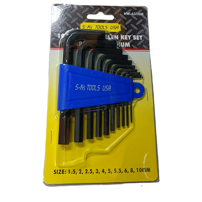 SKS Short Arm Allen Key Wrench Set — SEPTFOUR INDUSTRIAL SUPPLY
