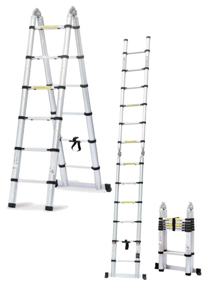 Homecare Telescopic A-Shaped Ladder HT-206 — SEPTFOUR INDUSTRIAL SUPPLY