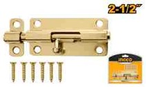Ingco 2 1/2" Tower Bolt HTB125 — SEPTFOUR INDUSTRIAL SUPPLY