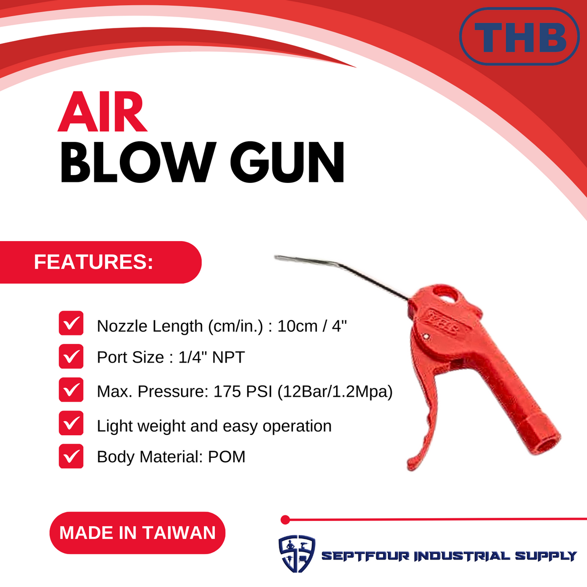 THB Air Blower / Air Blow Gun / Air Duster - Made in Taiwan — SEPTFOUR ...