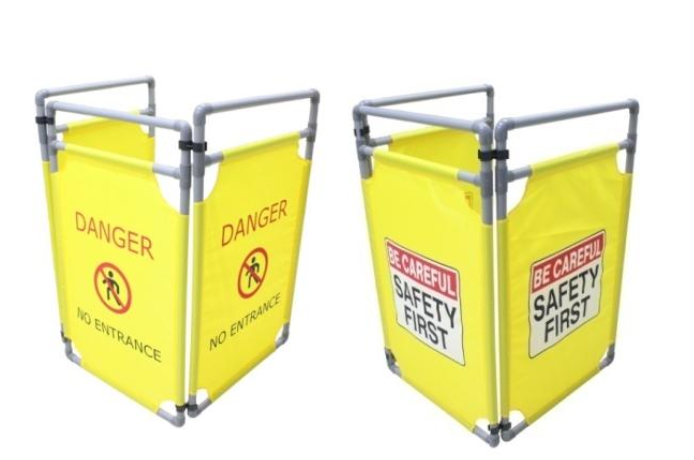 Traffic Safety Folding Fabric Barrier — SEPTFOUR INDUSTRIAL SUPPLY