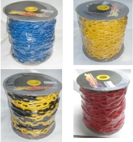 Traffic Safety Plastic Chain (UV Resistant) — SEPTFOUR INDUSTRIAL SUPPLY