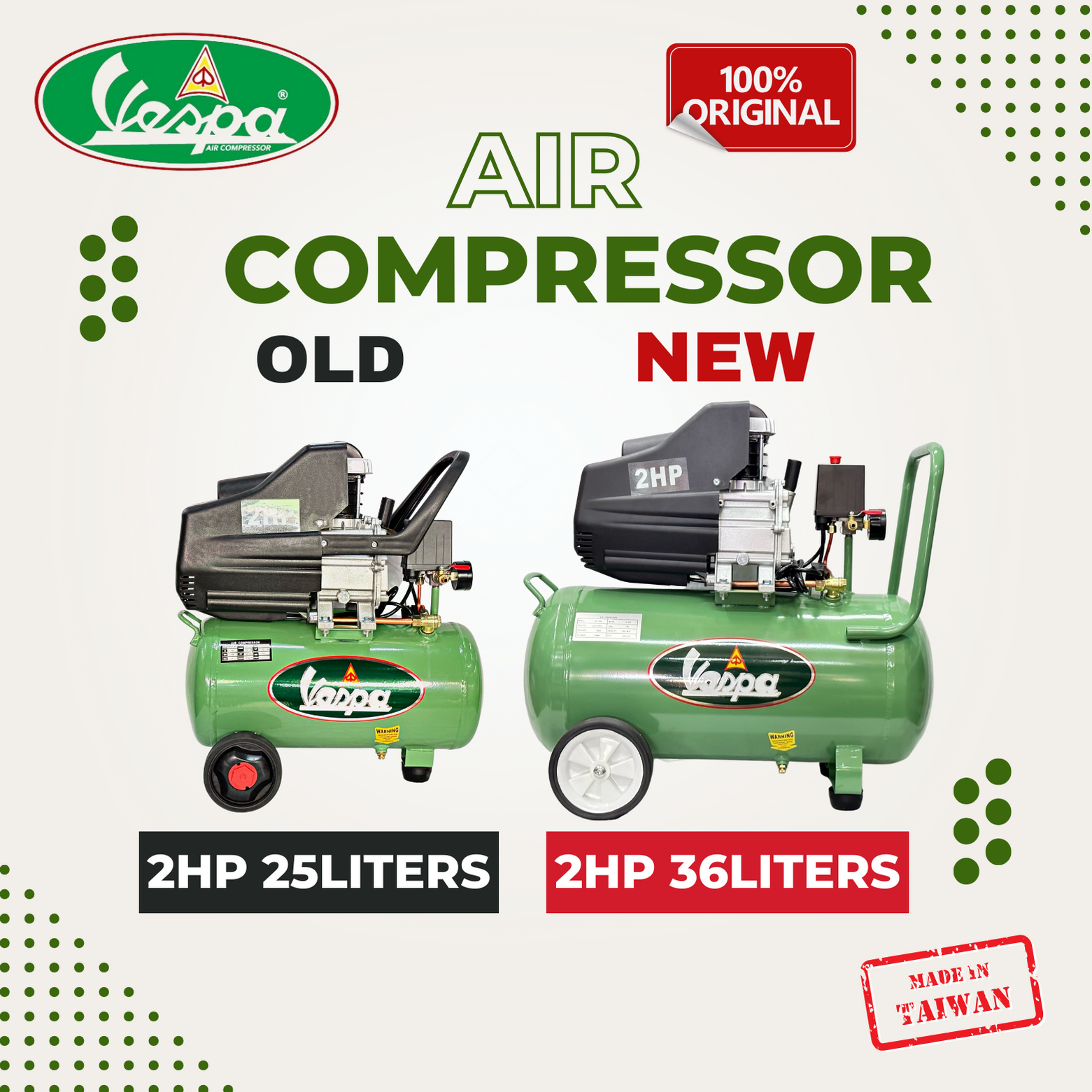Vespa Air Compressor — SEPTFOUR INDUSTRIAL SUPPLY
