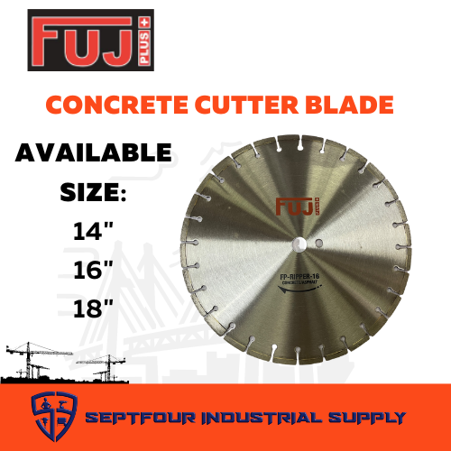 Fuji Plus Diamond Concrete Cutter Blade — SEPTFOUR INDUSTRIAL SUPPLY