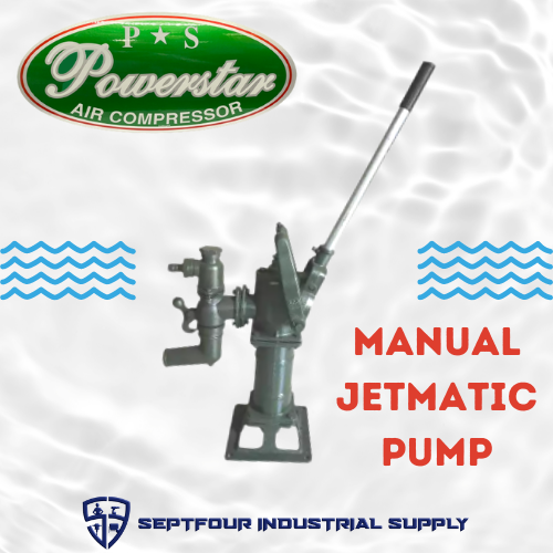 Powerstar Manual Jetmatic Pump | Poso — SEPTFOUR INDUSTRIAL SUPPLY