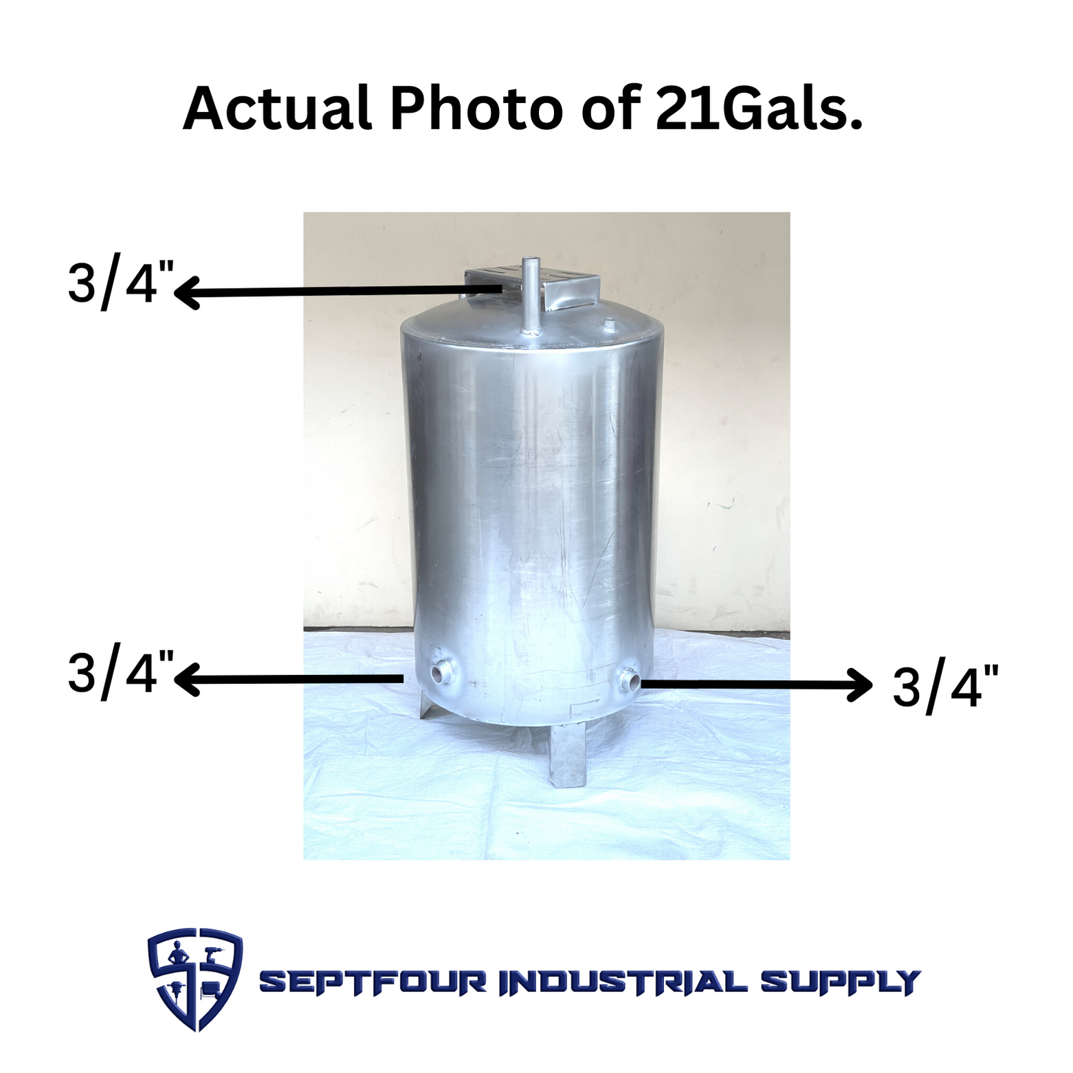 Pressurized Stainless Water Tank (Pressure Tank) — SEPTFOUR INDUSTRIAL ...