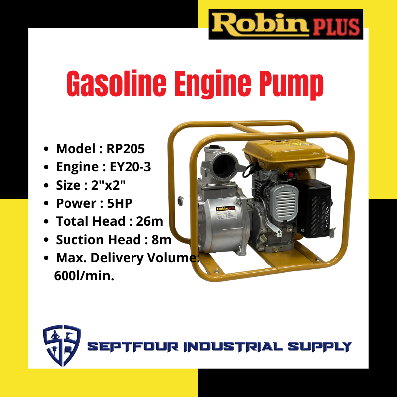 Robin Gasoline Engine Pumps — SEPTFOUR INDUSTRIAL SUPPLY